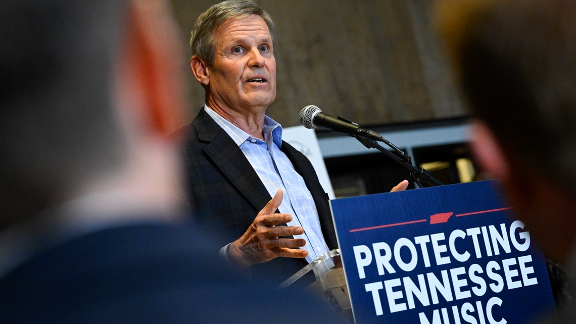 Tennessee governor, music leaders launch push to protect songwriters ...