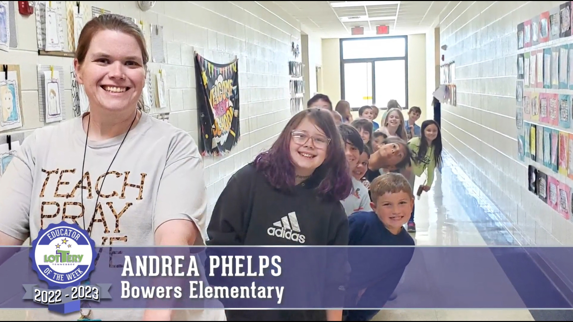 Educator of the Week for 1/9 – Andrea Phelps | wbir.com