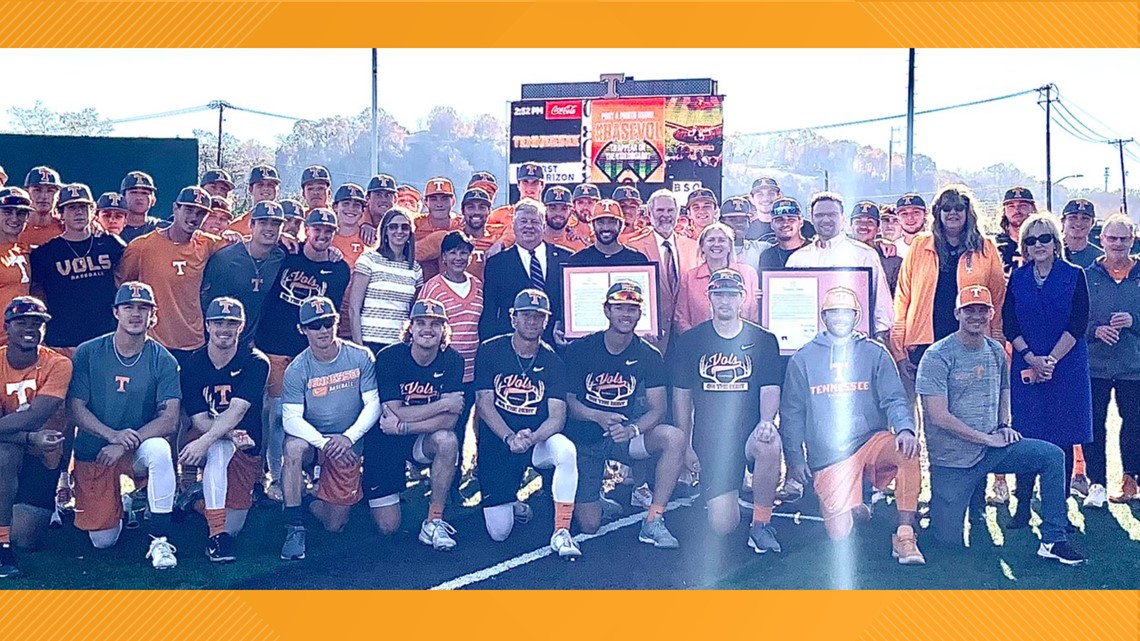 Tennessee lawmakers honor UT Baseball team for historic 2021 season ...