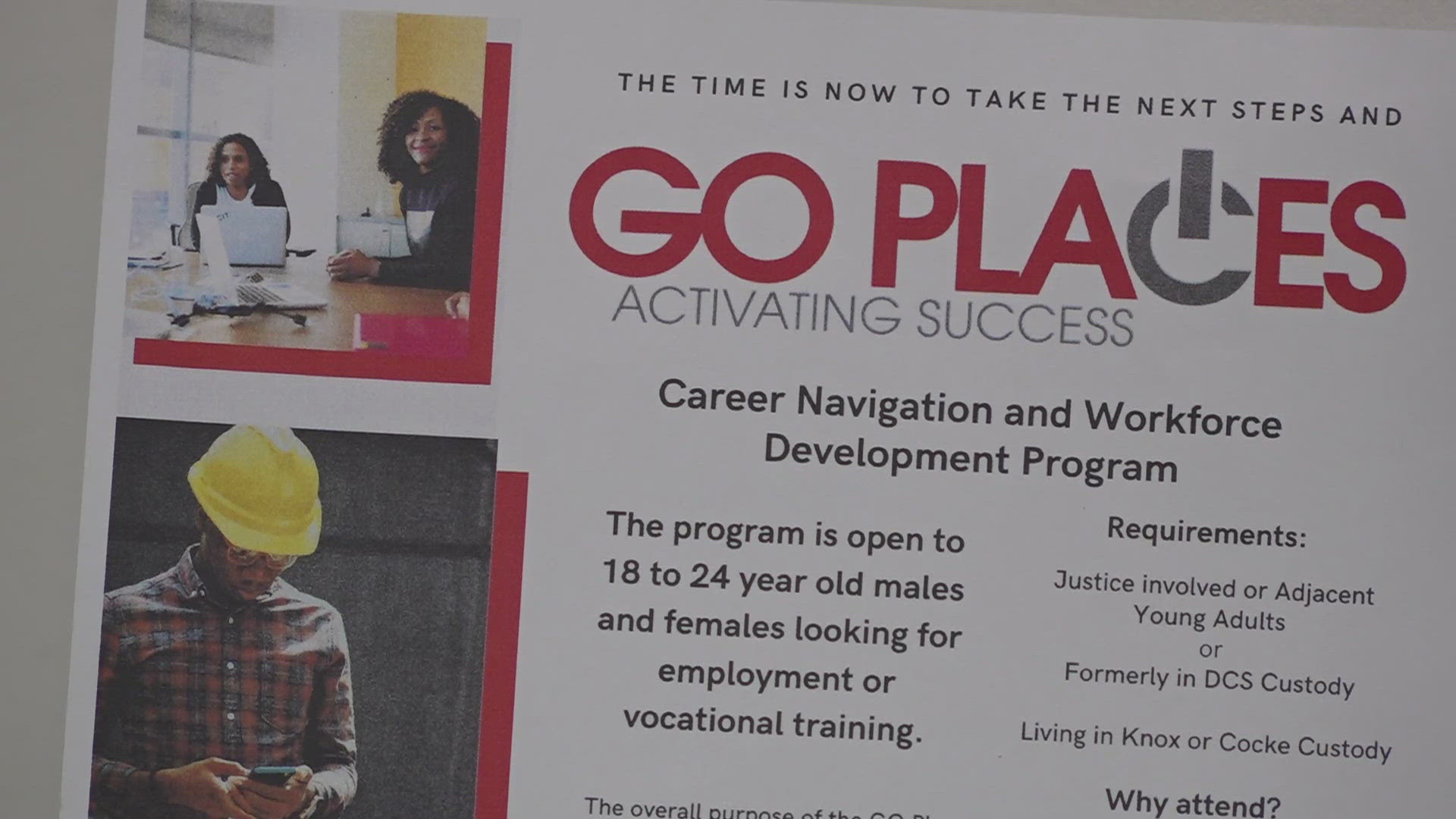 'Go Places' program aims to help at-risk or homeless young adults get a ...