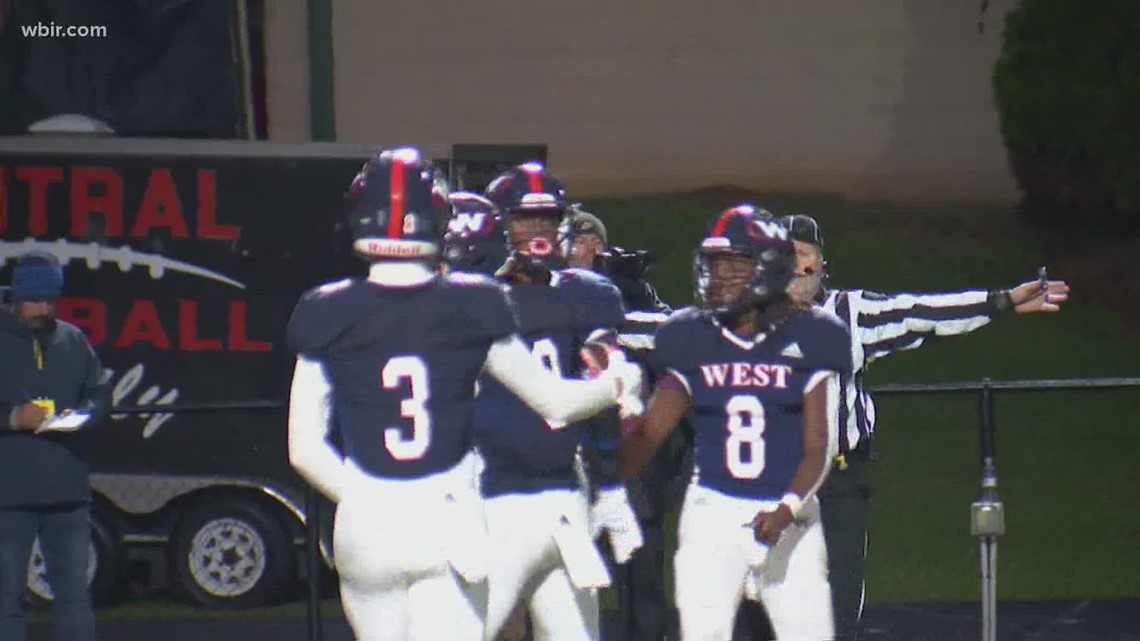 West Rebels win region after beating Central Bobcats in 49-14 victory ...