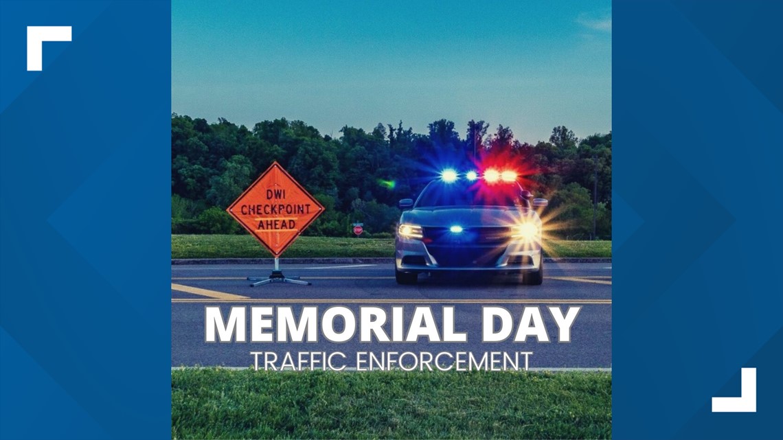 KPD: 8 DUI arrests over Memorial Day holiday, 10 crashes with injuries ...