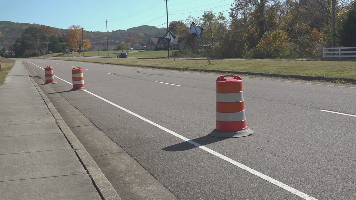 The end is in sight for the years-long Schaad Road expansion project ...