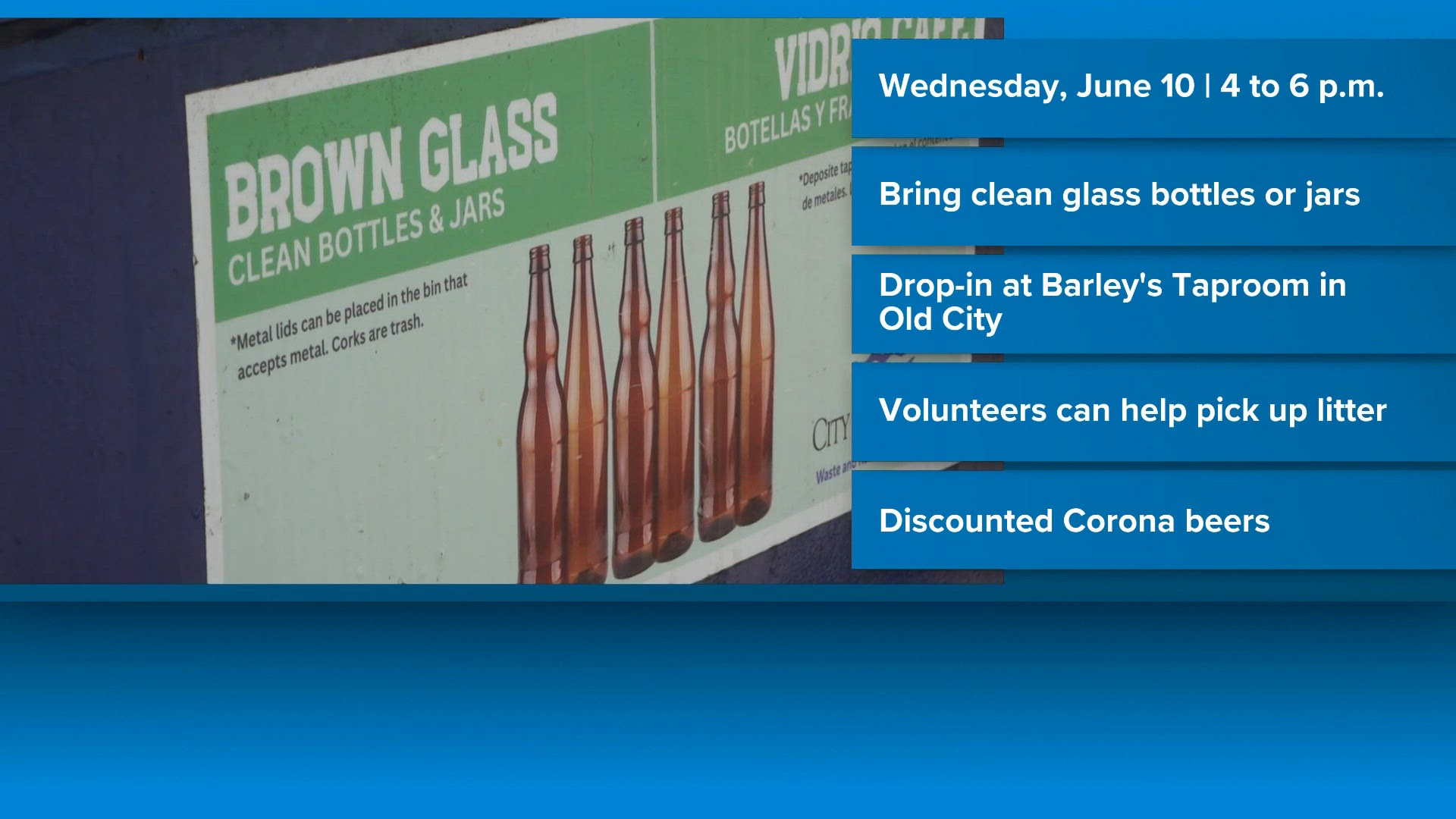 Knoxville hosts free community glass recycling event | wbir.com