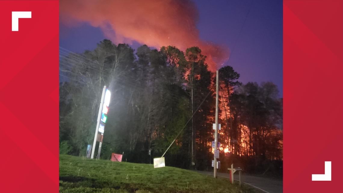 No injuries reported after crews respond to 2-story structure fire in ...