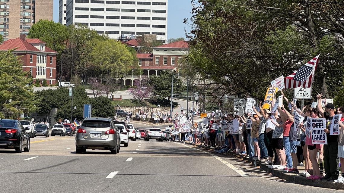 Hundreds gather in downtown Knoxville with 'Indivisible Tennessee ...