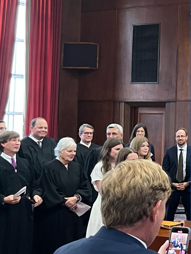 From one bench to another: Dignitaries honor Judge Sword as he moves to ...