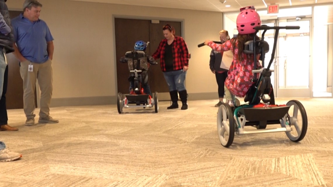 4 children get special mobility equipment through nonprofit | wbir.com