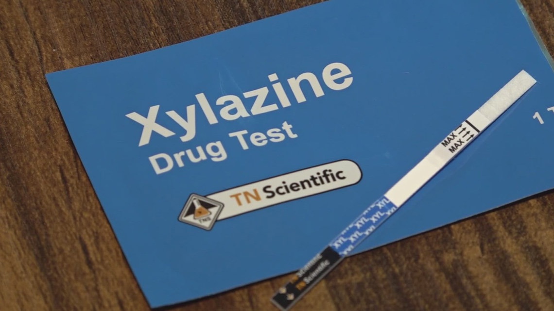Advocates give out testing strips to test for Xylazine's presence ...