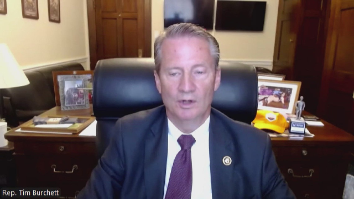 Republican Congressman Tim Burchett speaks on his Secret Service ...