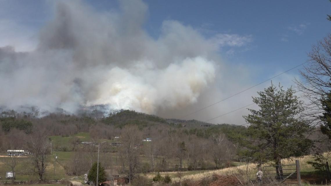 3/30: Wildfires reported in Wears Valley and Seymour | wbir.com