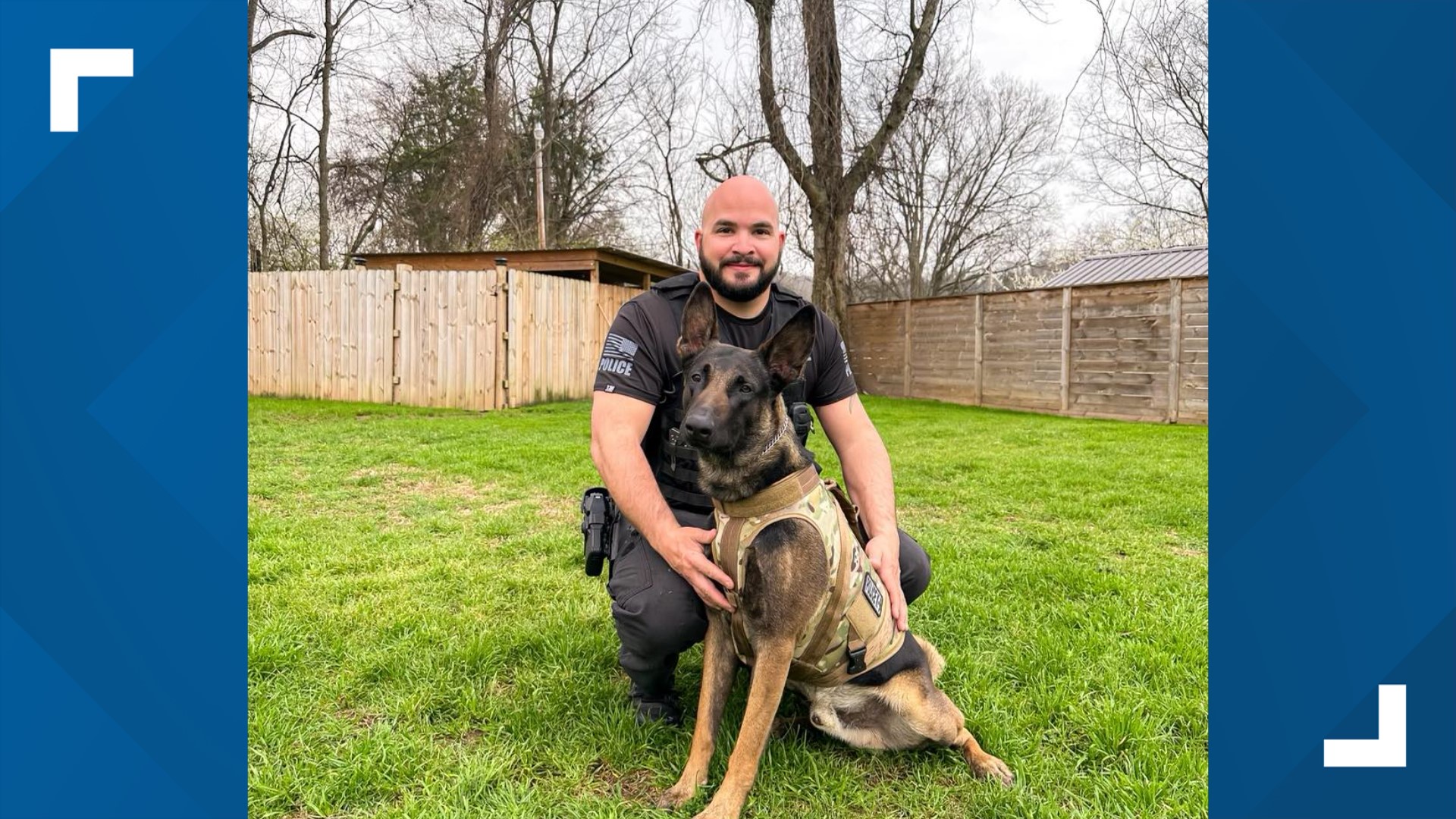 Vest donation made to K-9 in honor of fallen KCSO deputy | wbir.com