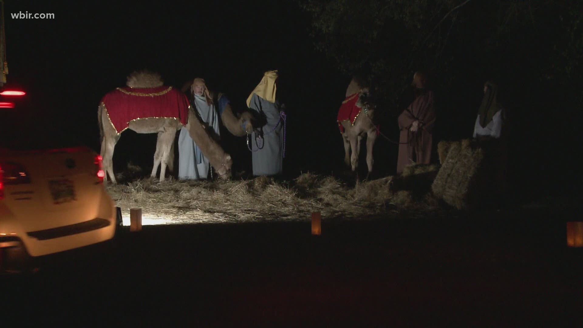 Maryville church holds drive-thru Nativity | wbir.com