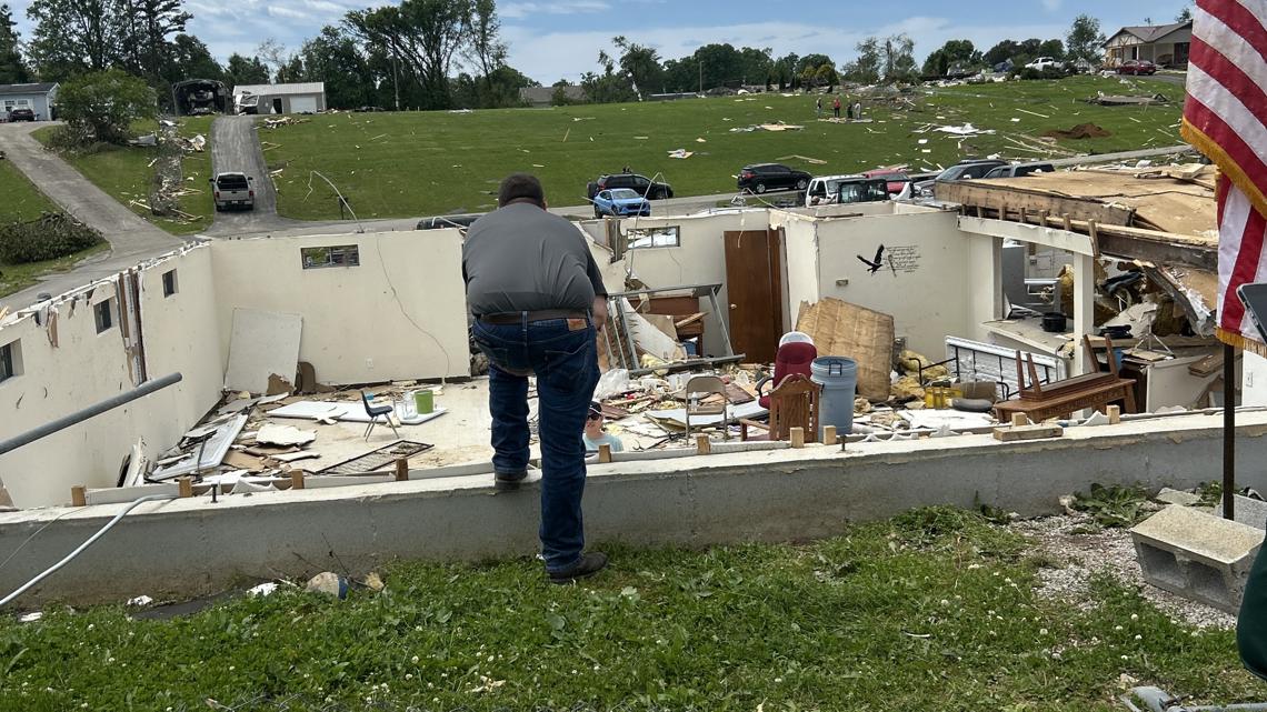 Tornado damage in London, KY | wbir.com