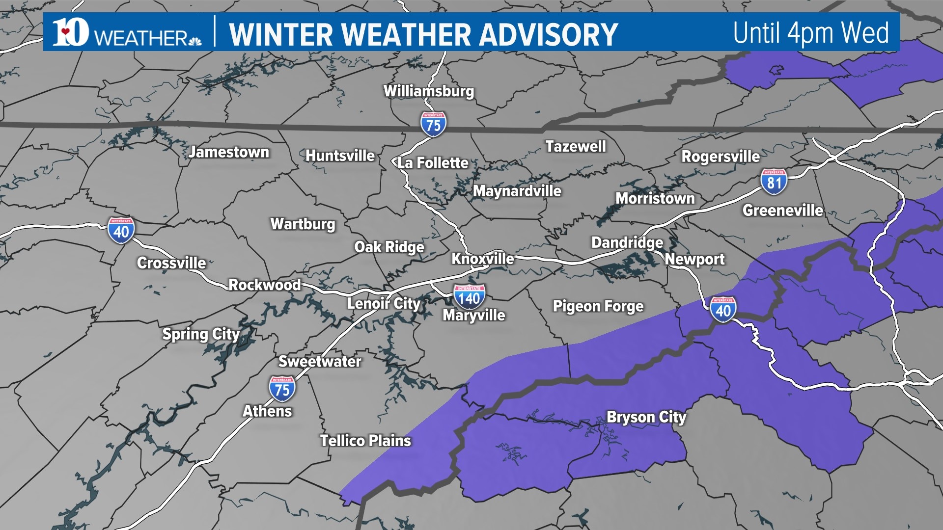 Snow possible in East Tennessee mountains | wbir.com