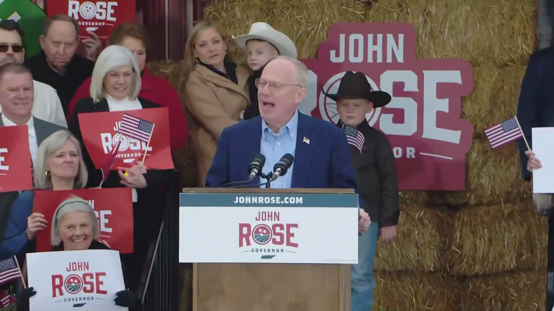 Congressman John Rose announces bid for Tennessee governor | wbir.com