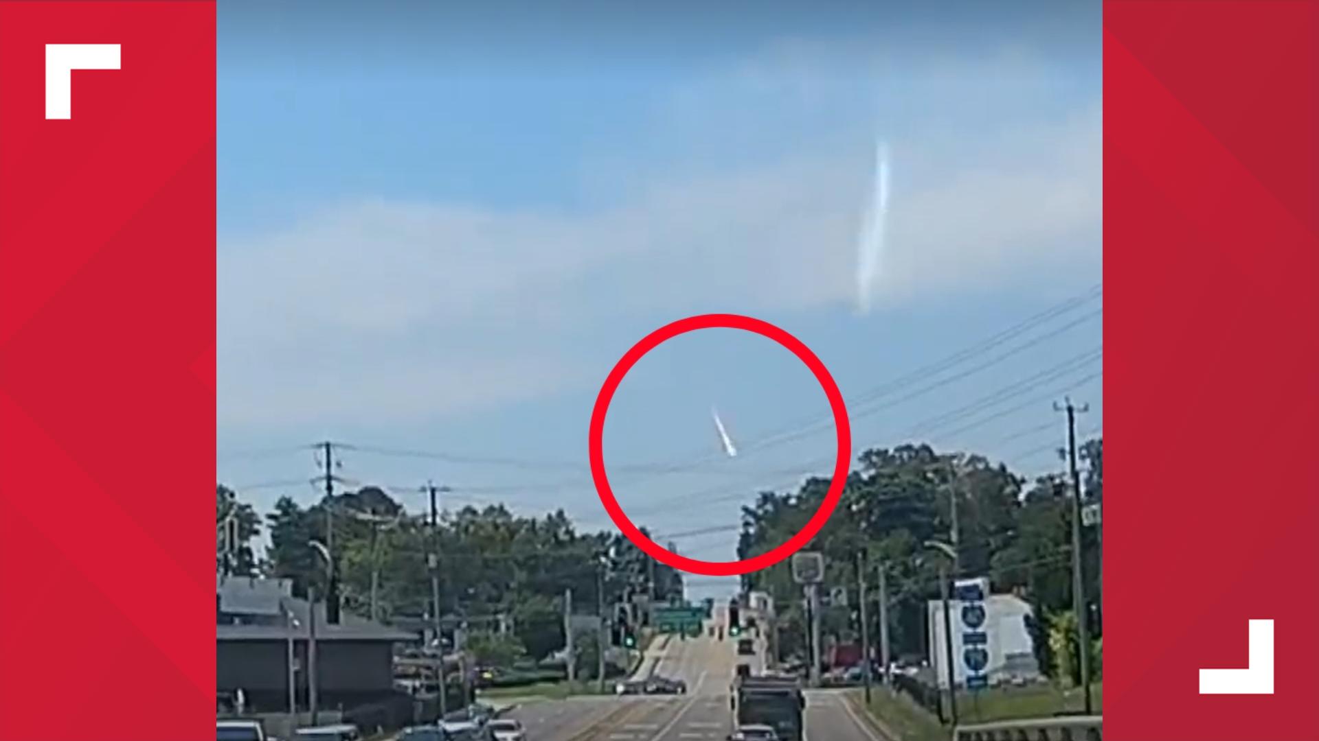 Knoxville dashcam video captures fireball in the sky | wbir.com