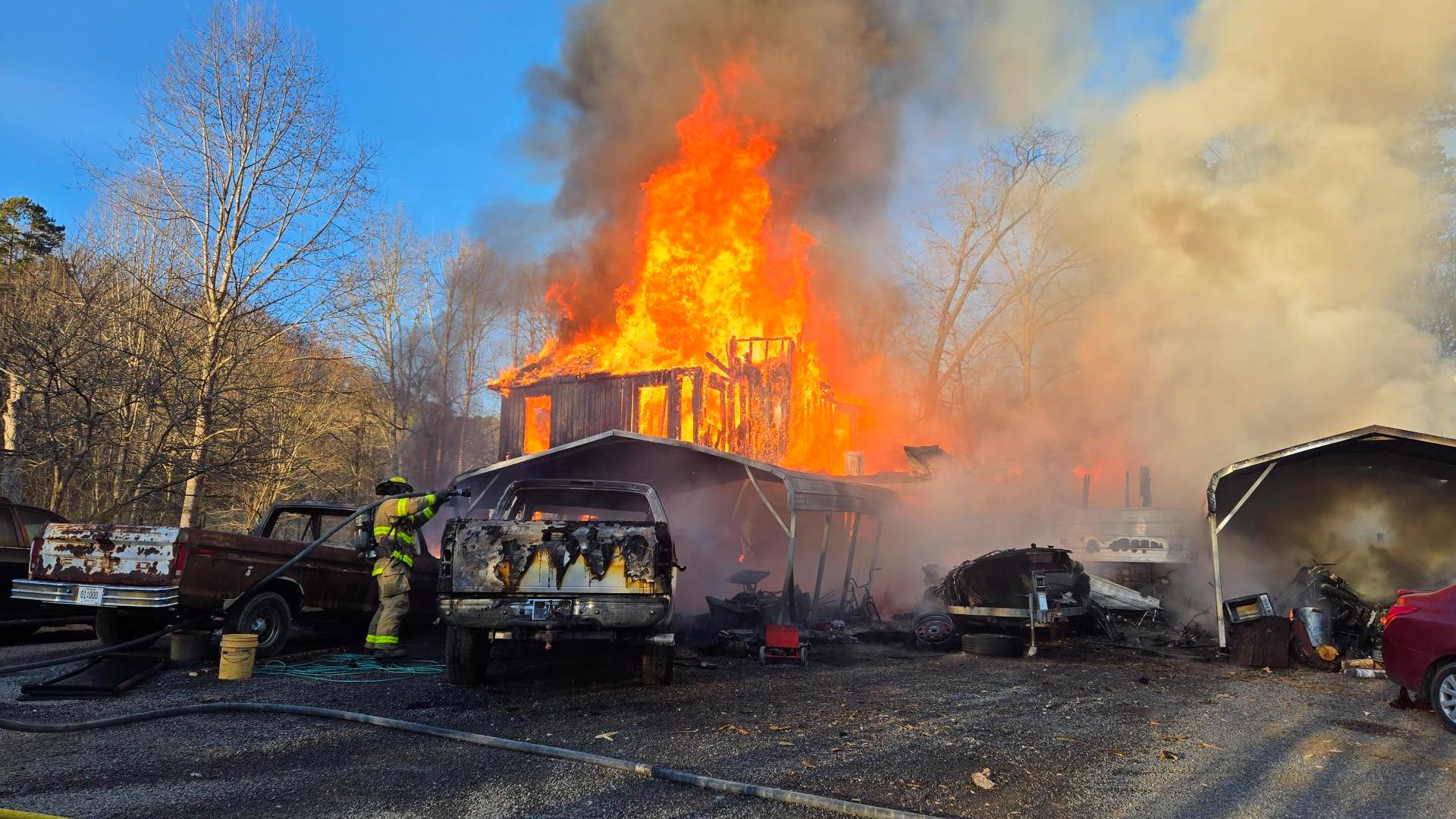 KFD fire East Knox Co. | wbir.com