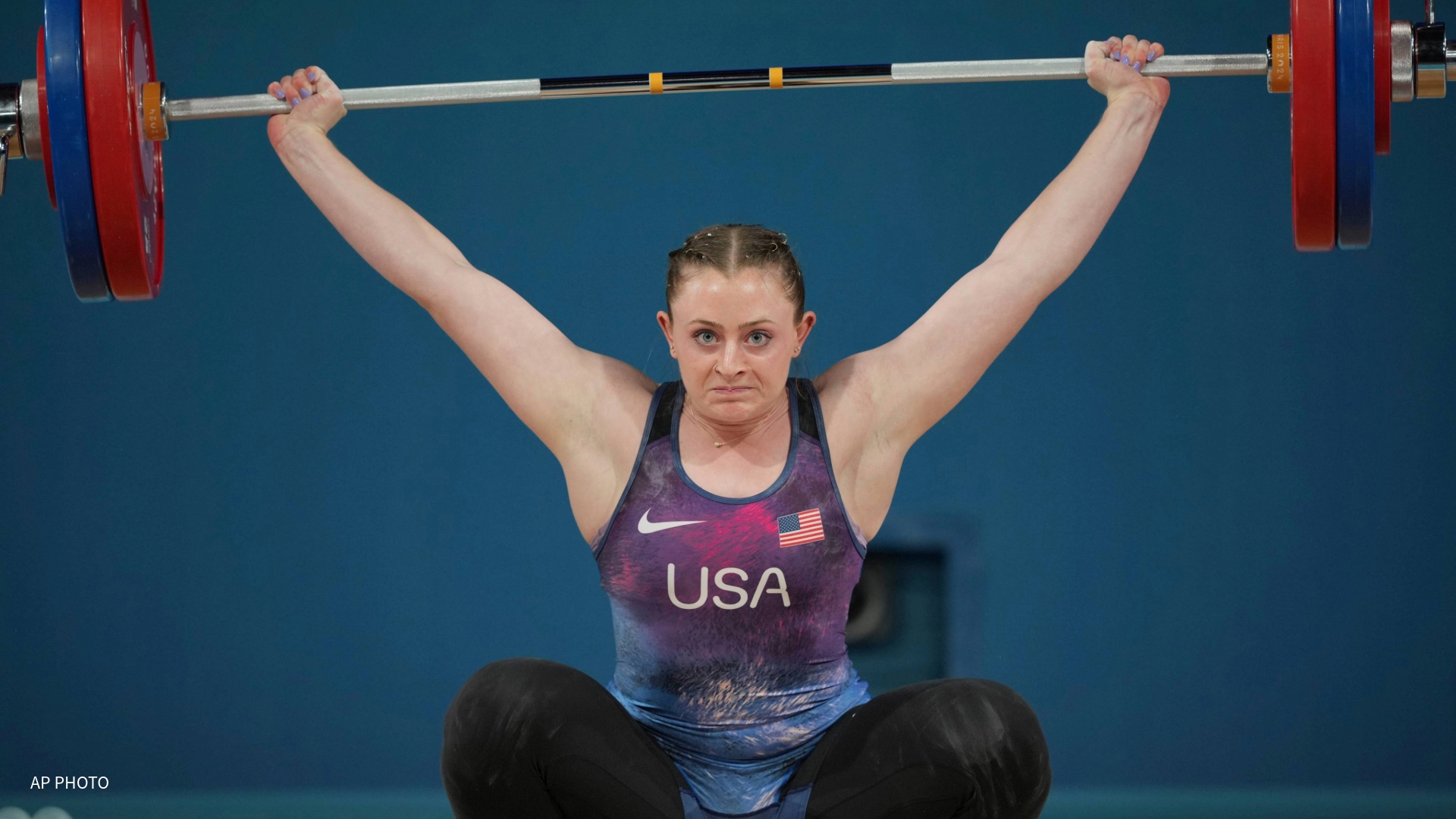 Olivia Reeves wins gold in weightlifting event in Paris Olympics | wbir.com
