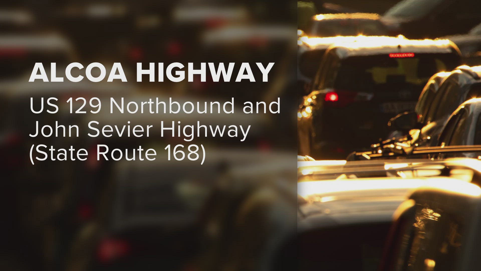 Alcoa Highway northbound traffic shifts for construction | wbir.com