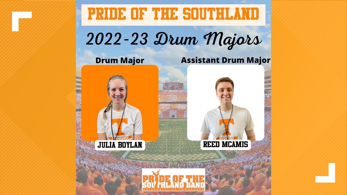 UT Bands announces 2022-2023 drum majors | wbir.com
