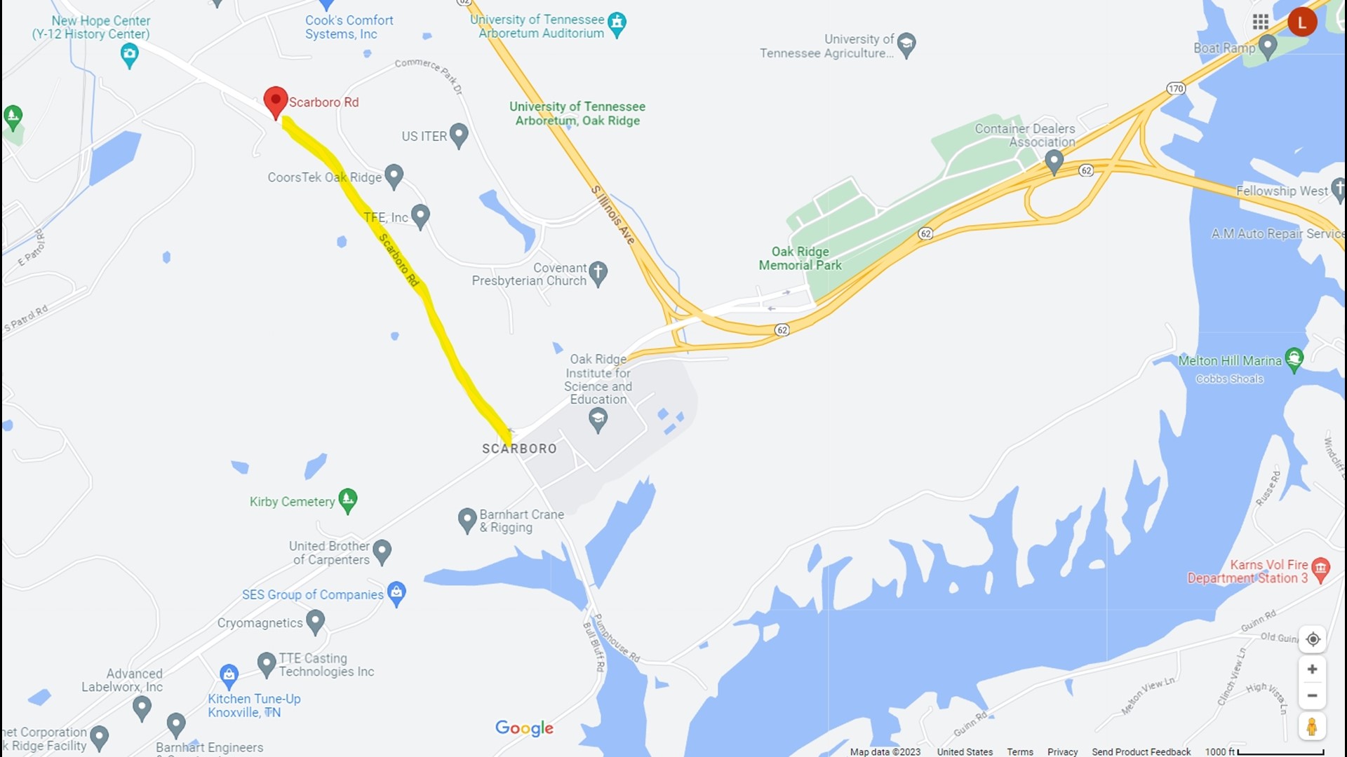 Waterline construction to impact traffic on Scarboro Road | wbir.com