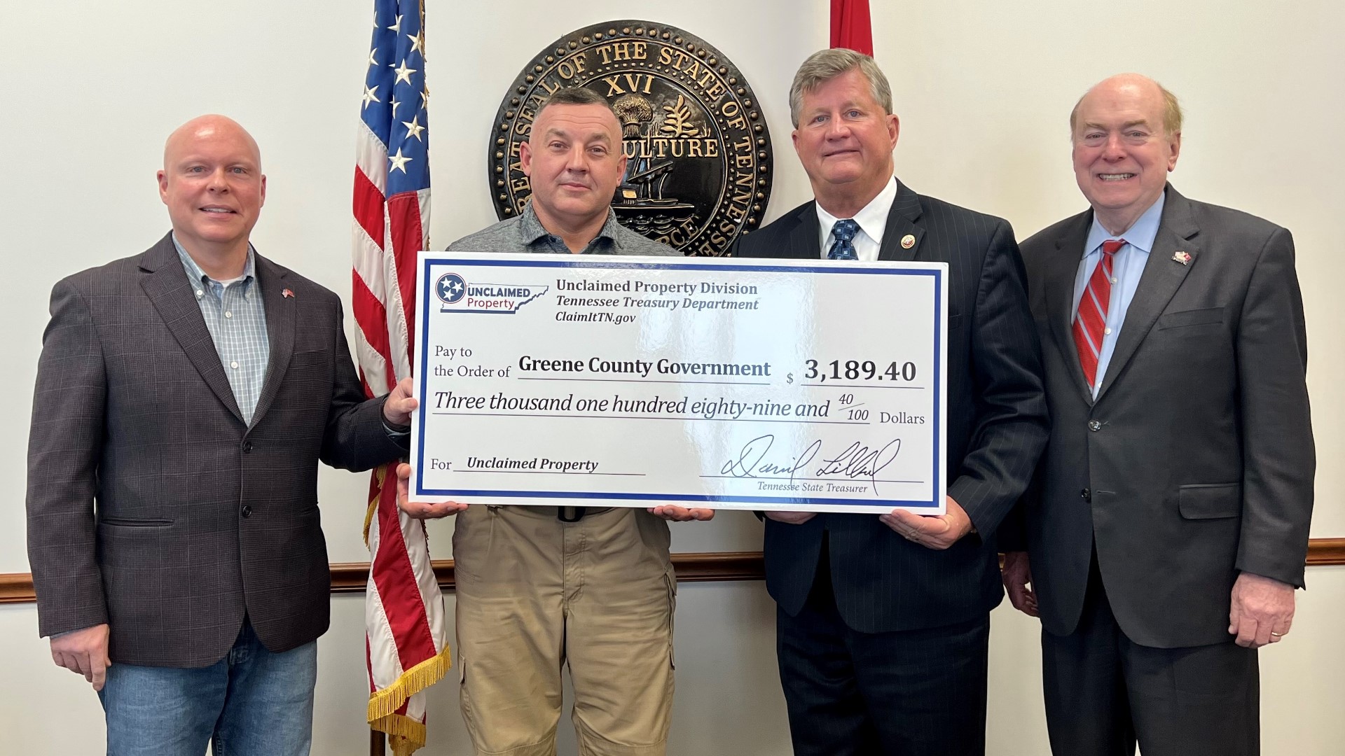 East TN counties receive over $33,000 in unclaimed property | wbir.com