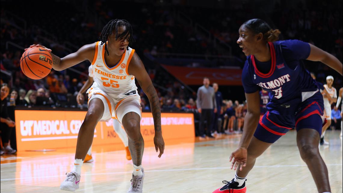 Lady Vols beat Belmont in comeback win, 68-58 | wbir.com