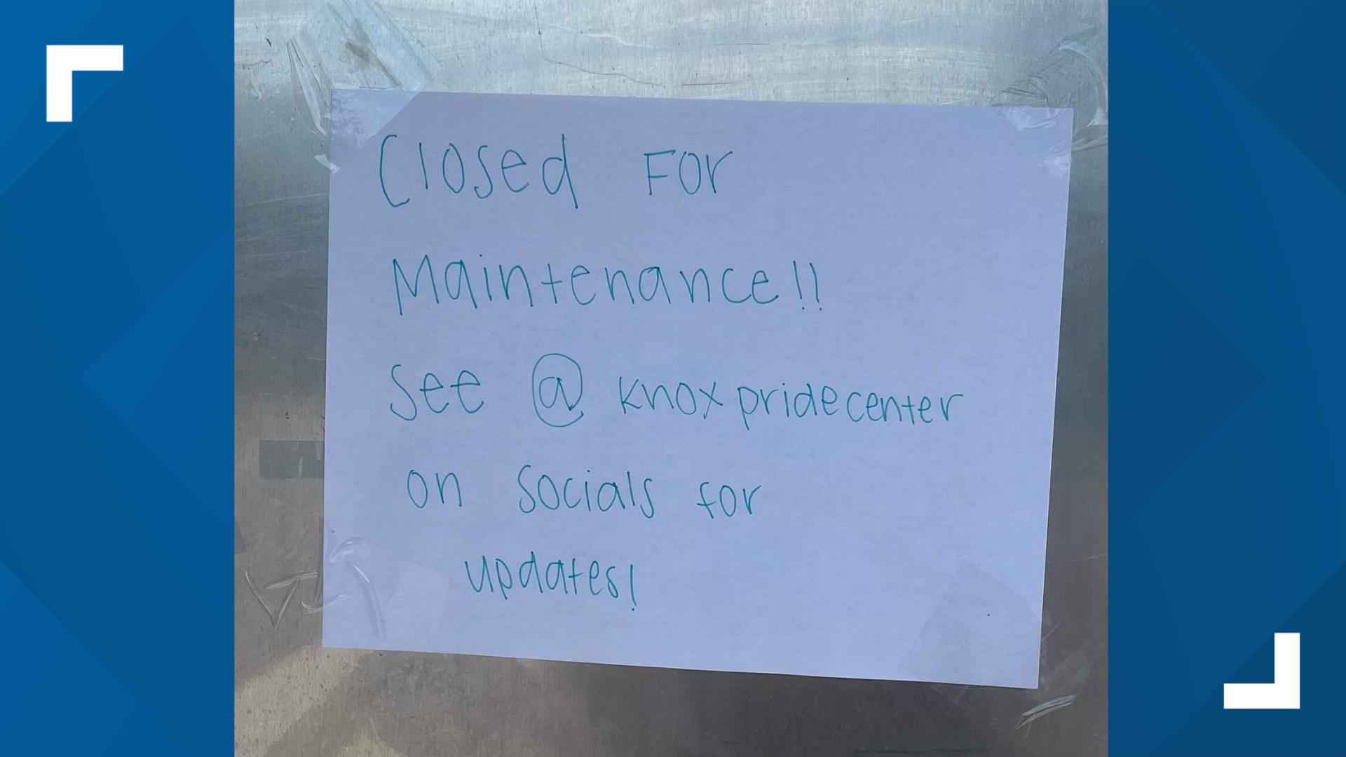 Community fridge to be repaired soon, Knox Pride using indoor fridge as ...