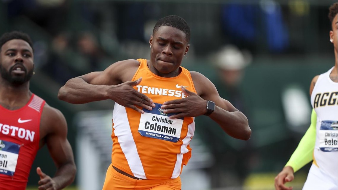 UT's Christian Coleman advances to finals in Paris Olympics | wbir.com