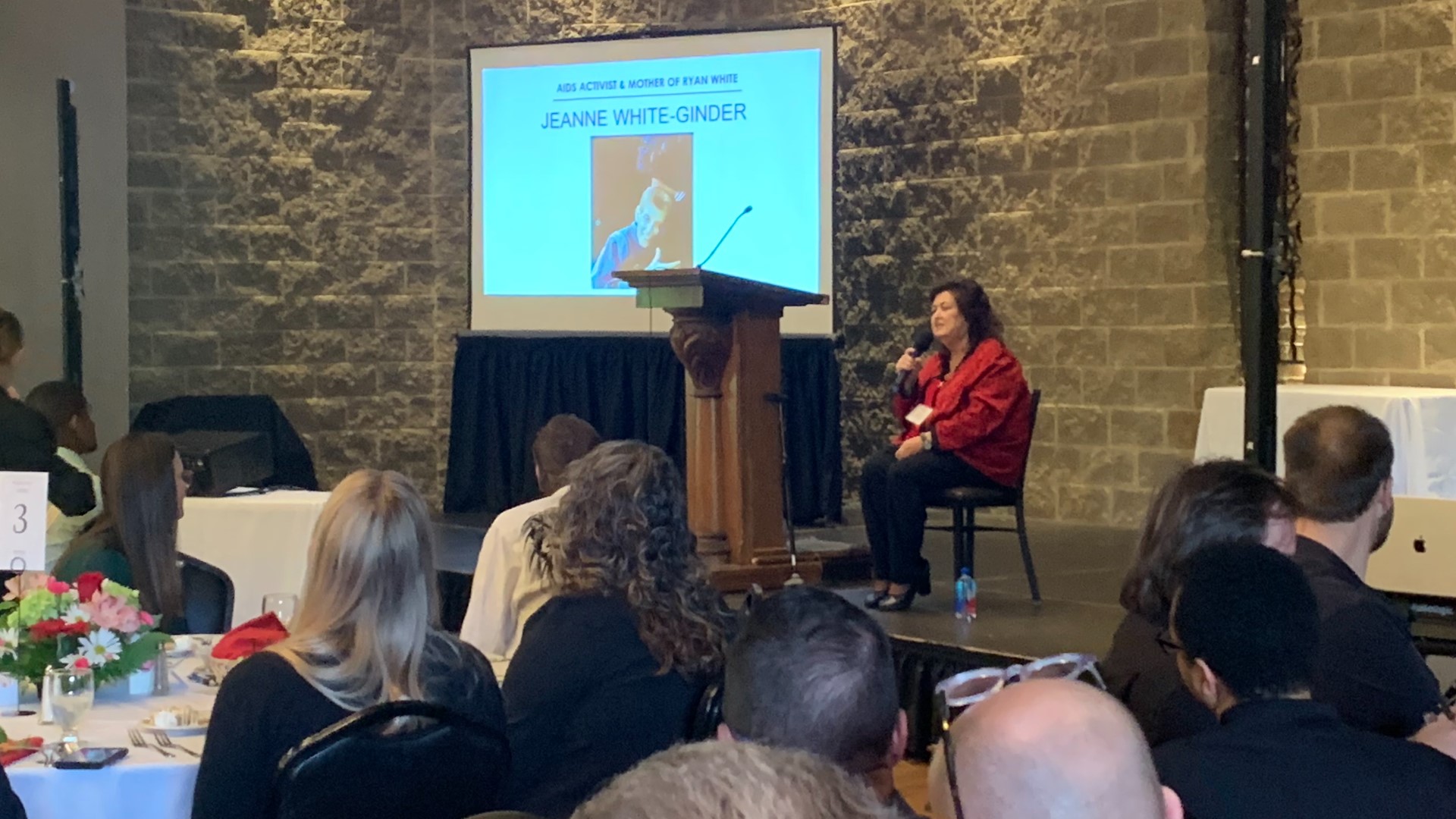 Ryan White's mom addresses heroes luncheon | wbir.com