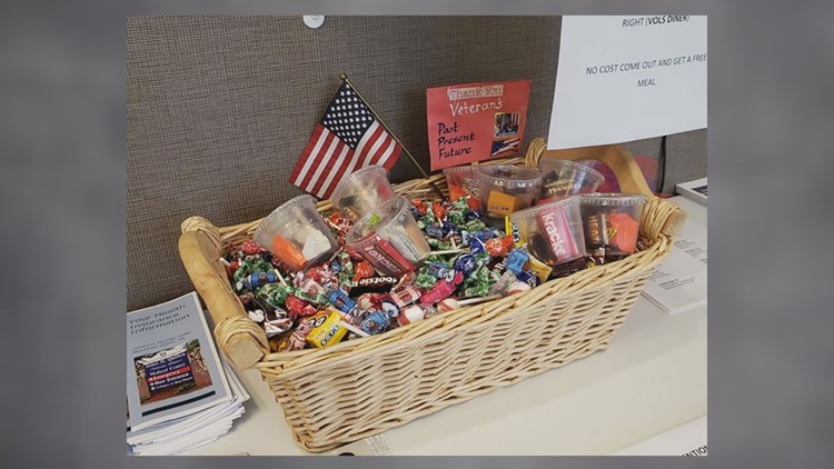 Candy for our Veterans supports veterans free candy basket | wbir.com