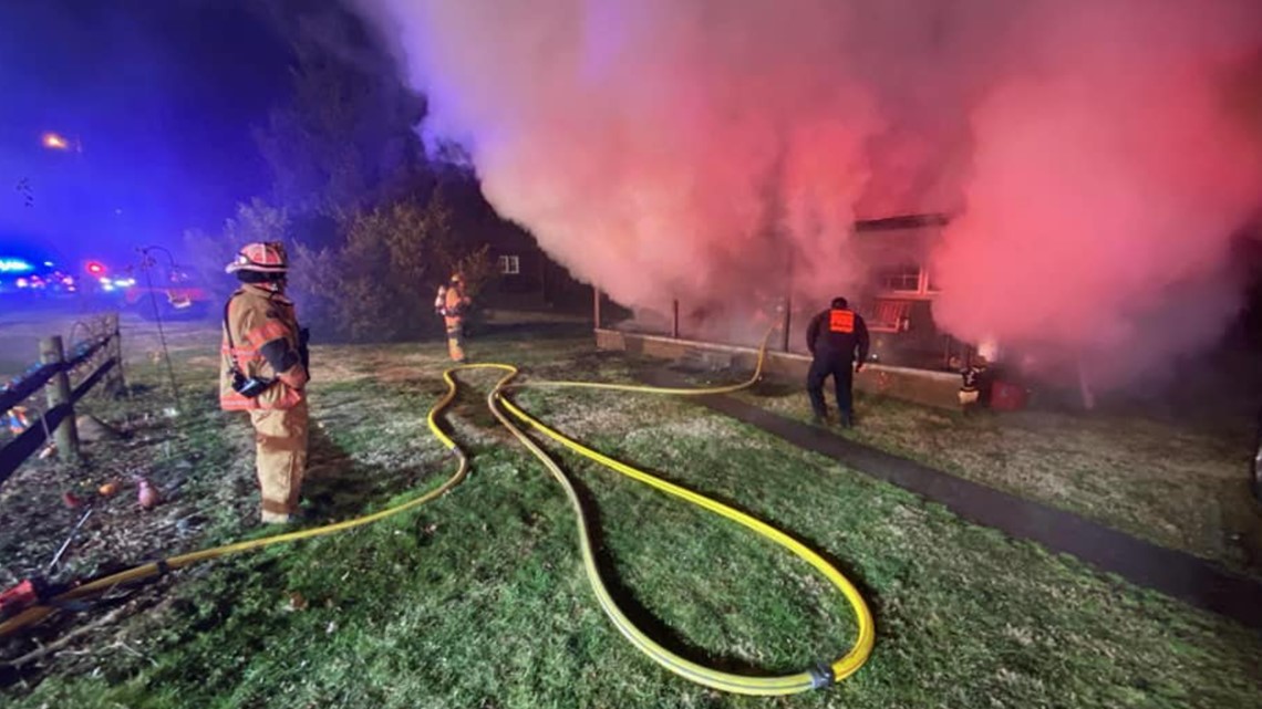 House catches fire in Pigeon Forge, no one hurt | wbir.com