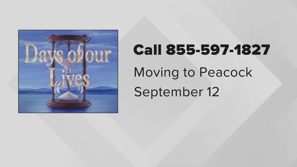 'Days of Our Lives' moving off WBIR | wbir.com