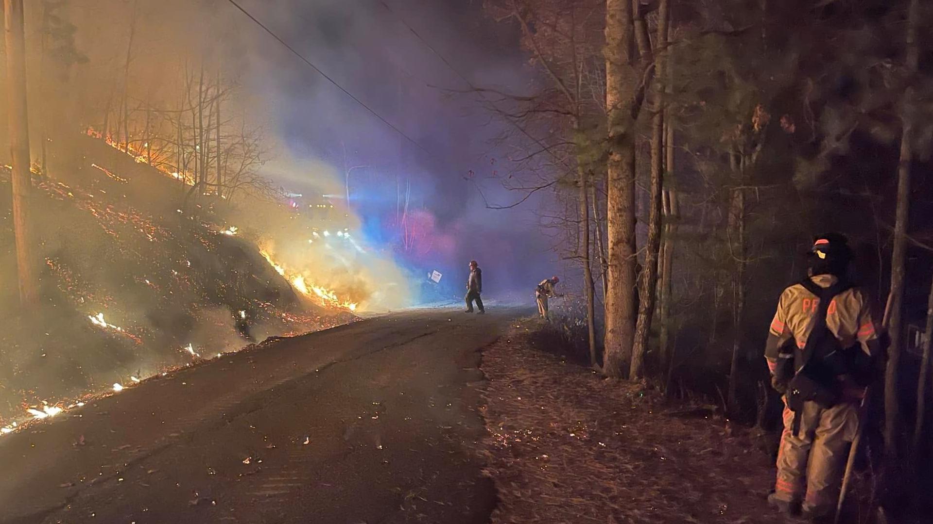 Sevier Co. brush fires prompt evacuations || Latest Updates | wbir.com