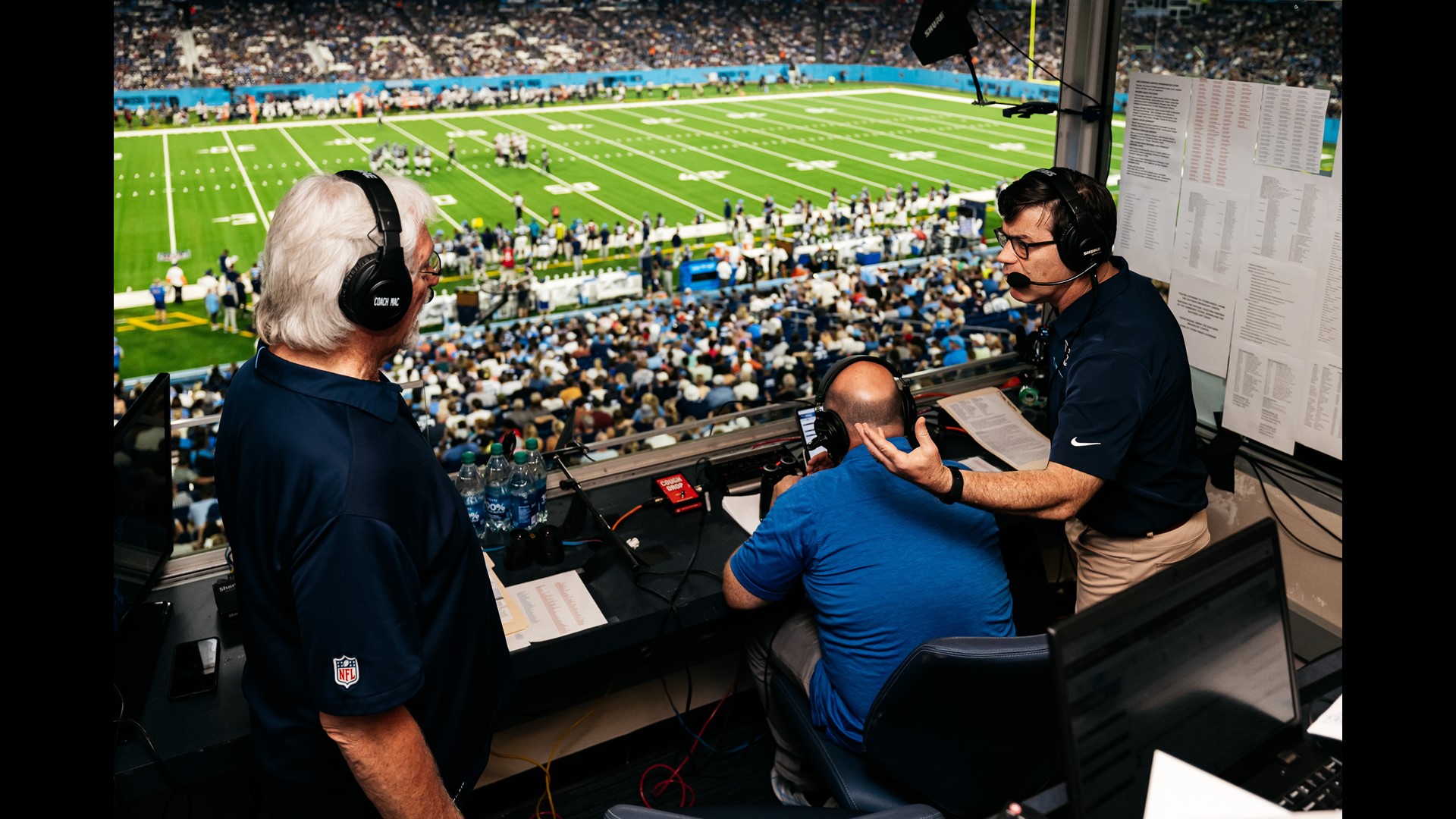 Mike Keith, Voice of the Tennessee Titans, celebrates 25 years | wbir.com