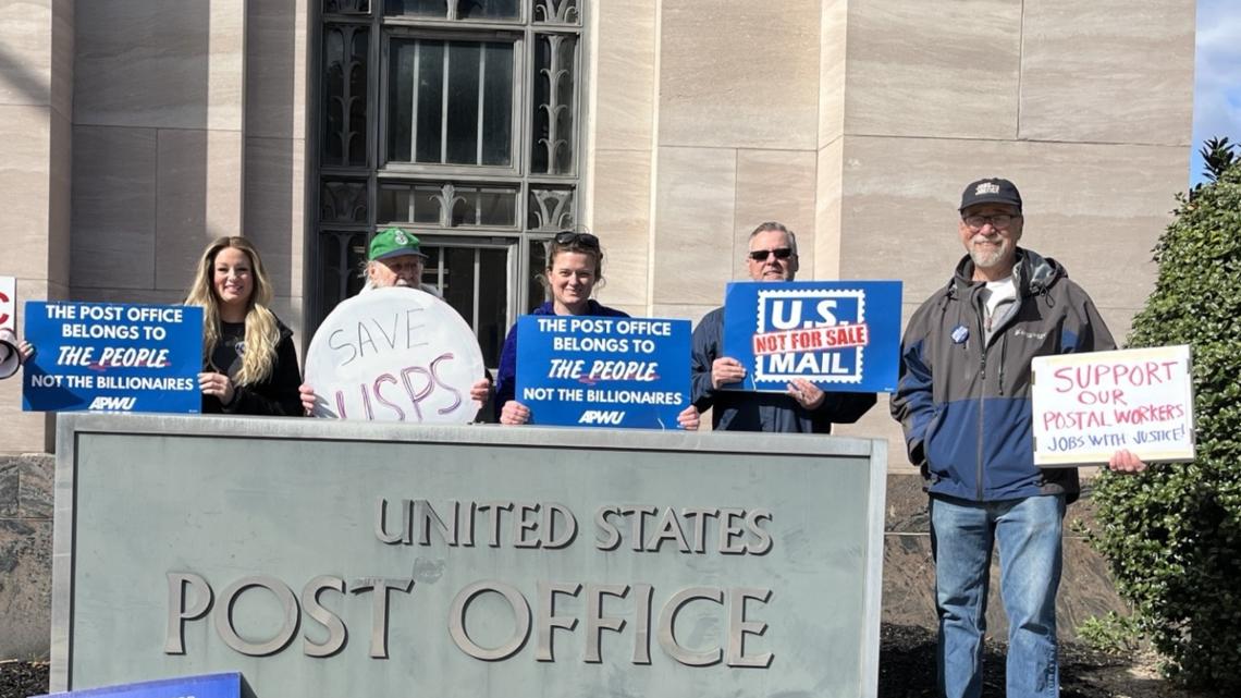 Knoxville postal workers join nationwide rally against privatizing US ...