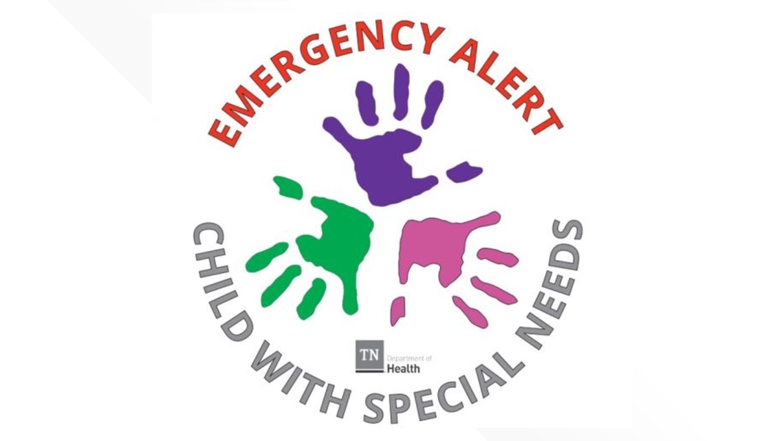 Tennessee creates emergency alert decals for families of children with ...