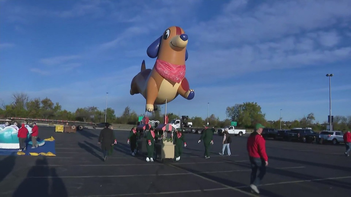 A sneak peek at some of the new Macy's Thanksgiving Day Parade balloons ...