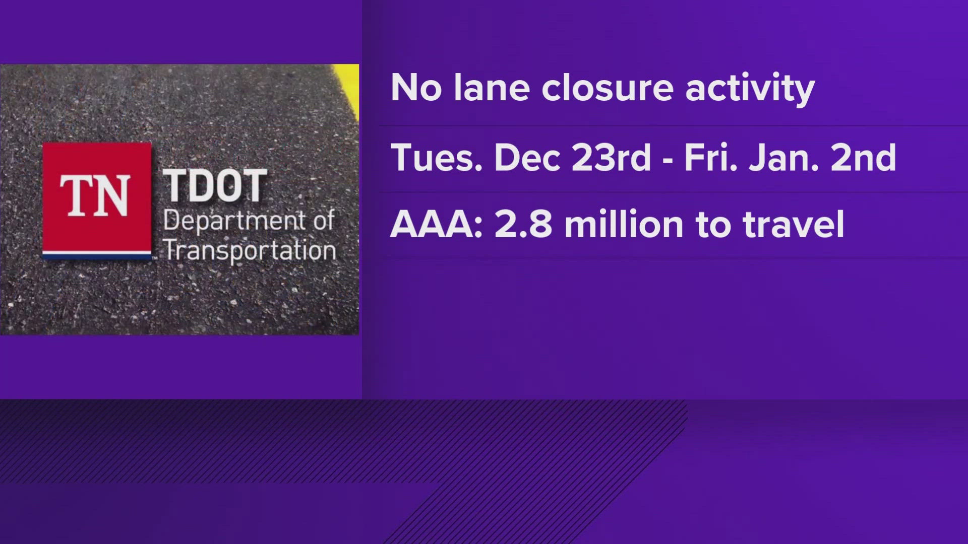 TDOT: Westbound lanes of Pellissippi Parkway closed near Tooles Bend ...