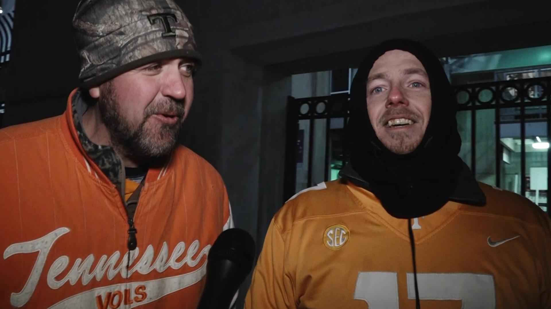 Vol fans leave early as Tennessee struggles against Ohio State | wbir.com