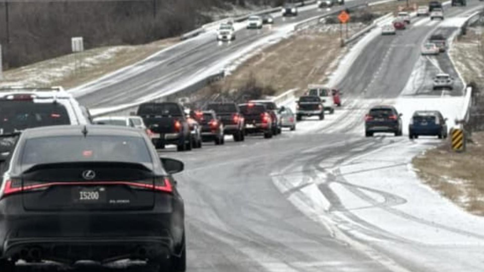 Icy roads in East Tennessee impact morning commute | wbir.com