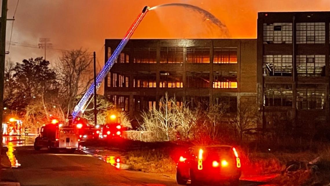 Second fire reported at historic Standard Knitting Mill building | wbir.com