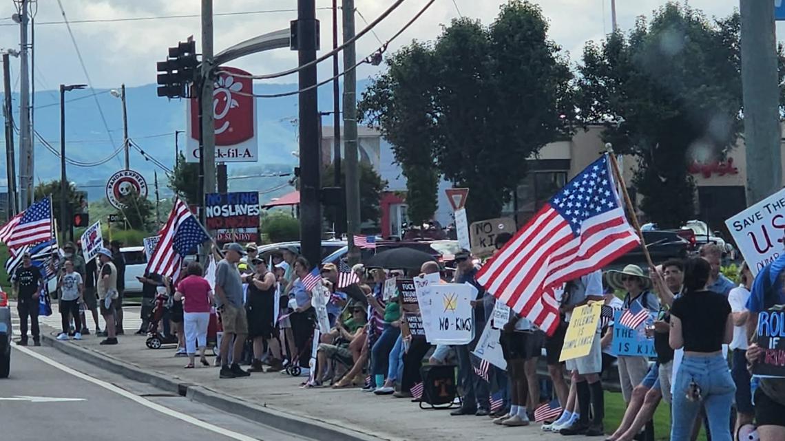 'No Kings' protests being held across East Tennessee | wbir.com