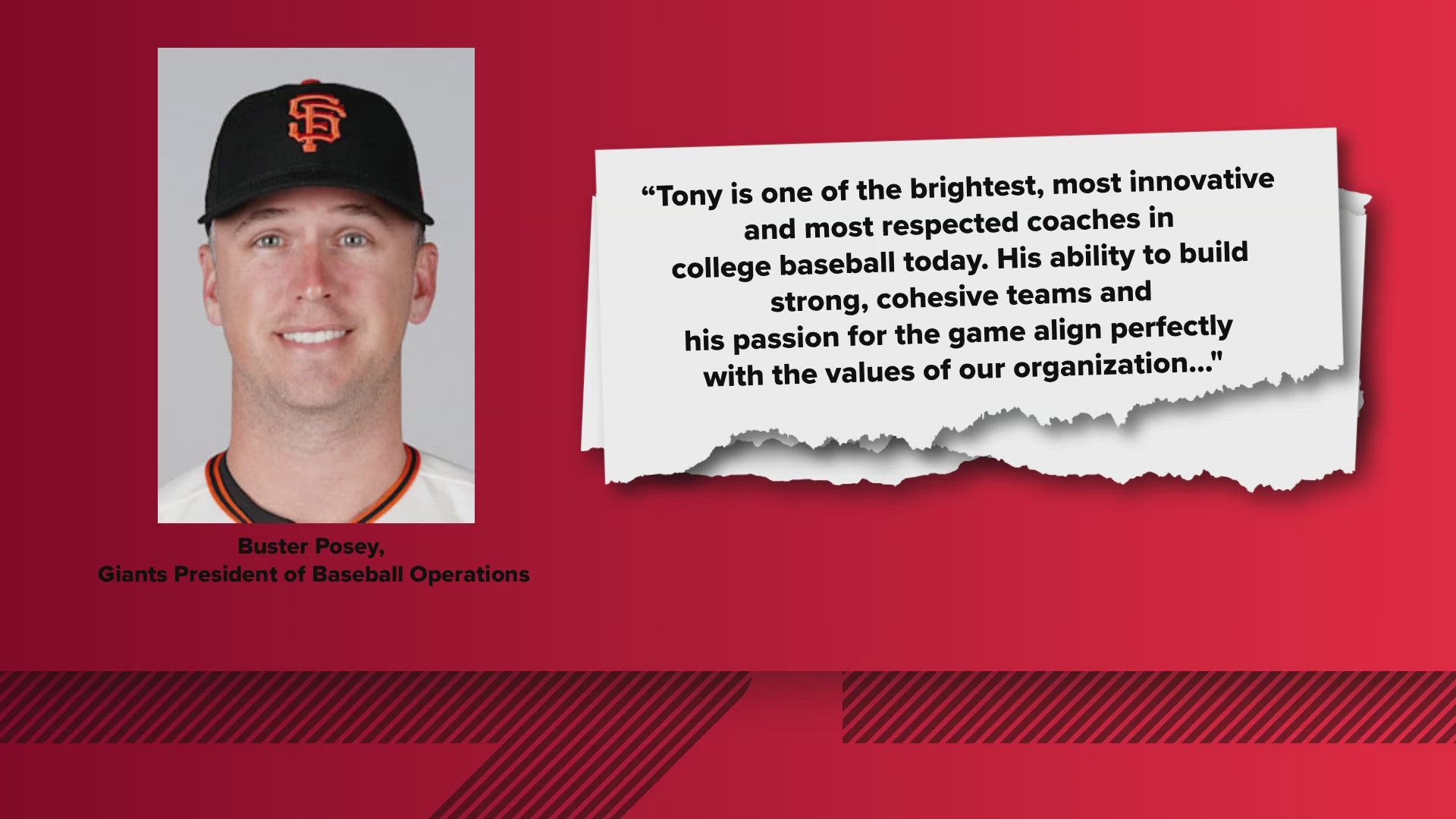 San Francisco Giants react to hiring Tennessee head baseball coach Tony ...