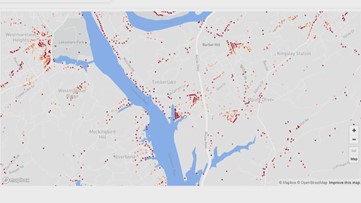 New interactive map shows Knoxville's flood risk will increase. City ...
