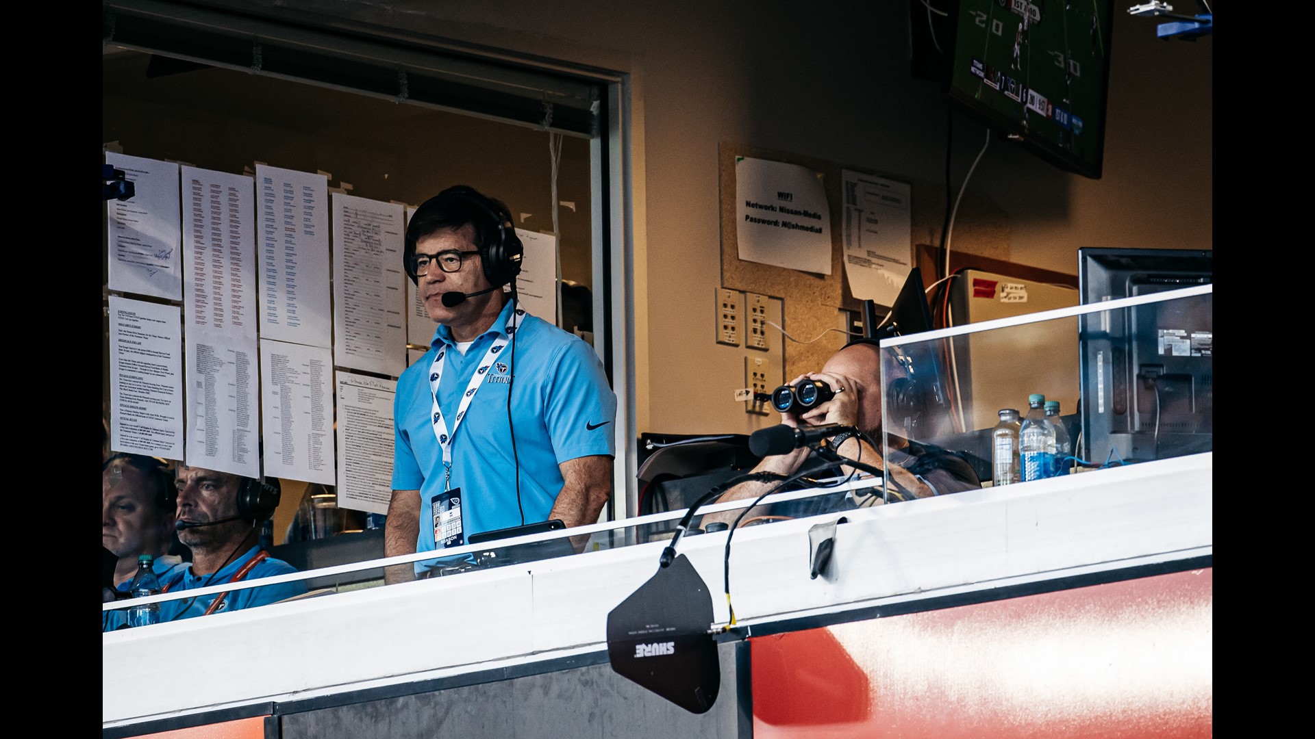 Mike Keith, Voice of the Tennessee Titans, celebrates 25 years | wbir.com