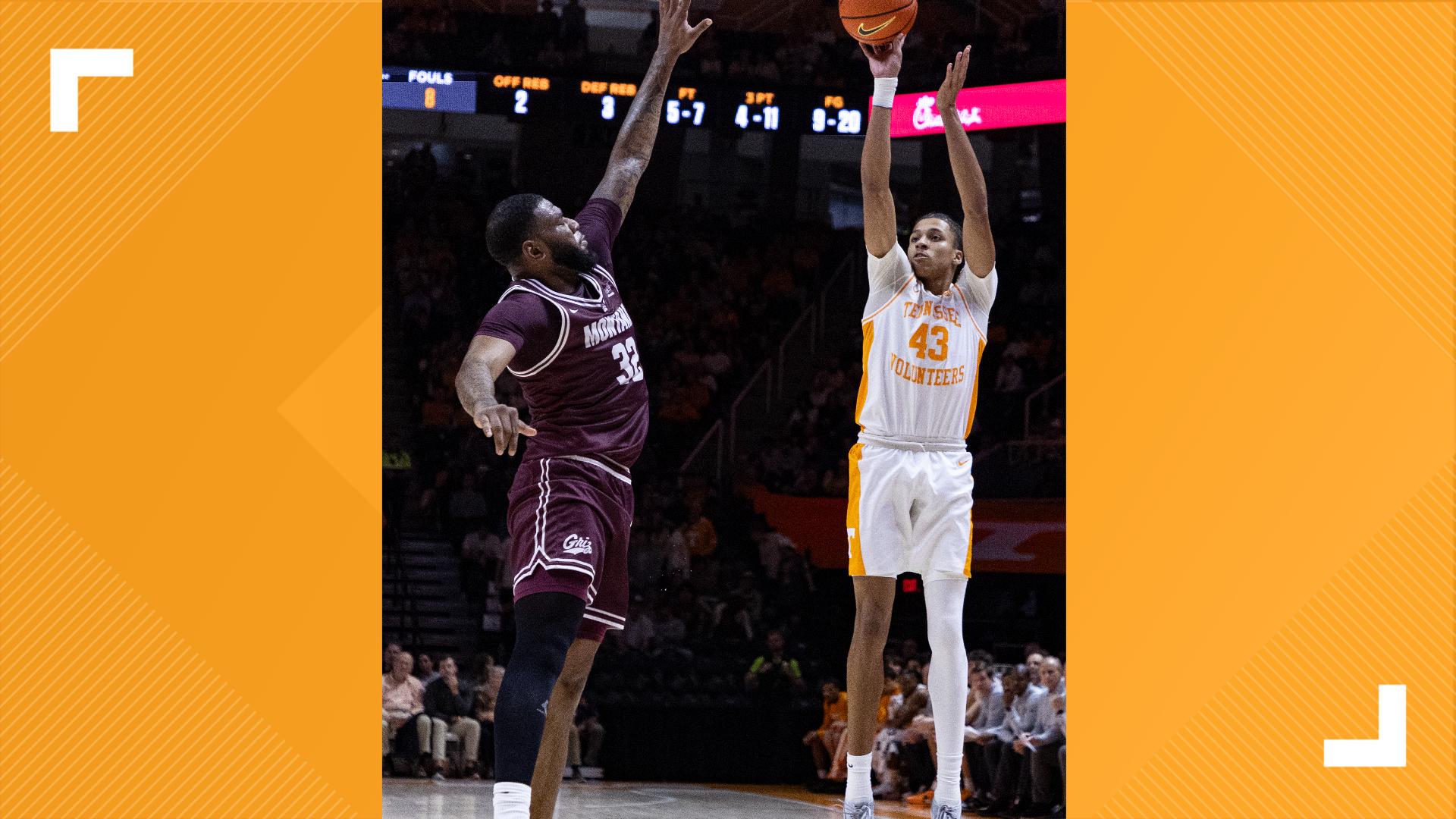 Cameron Carr no longer with Tennessee Basketball team | wbir.com