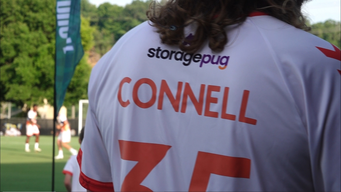 One Knox Soccer has Kirby Connell take first kick | wbir.com