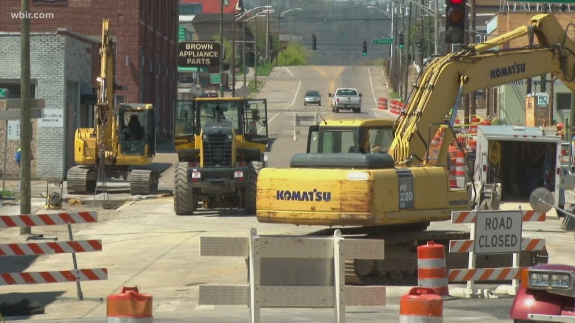 Construction phase of Central Street 'streetscape' project underway ...